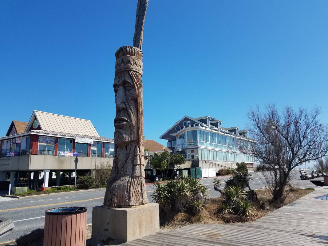 Ocean City’s Whispering Giant: About the Inlet totem pole - OceanCity.com
