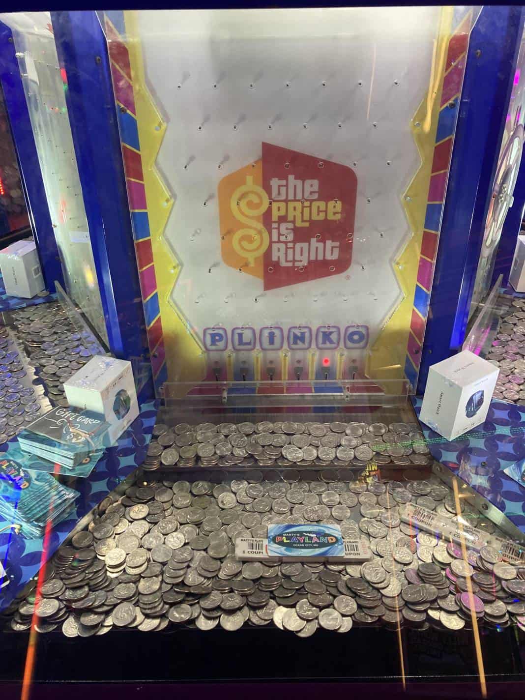 Arcade & Ticket Redemption Games on the OC Boardwalk