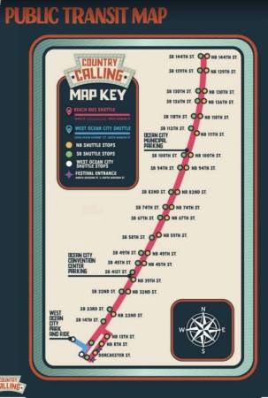 Country Calling Festival Guide – Performances – Schedule – and Maps - OceanCity.com