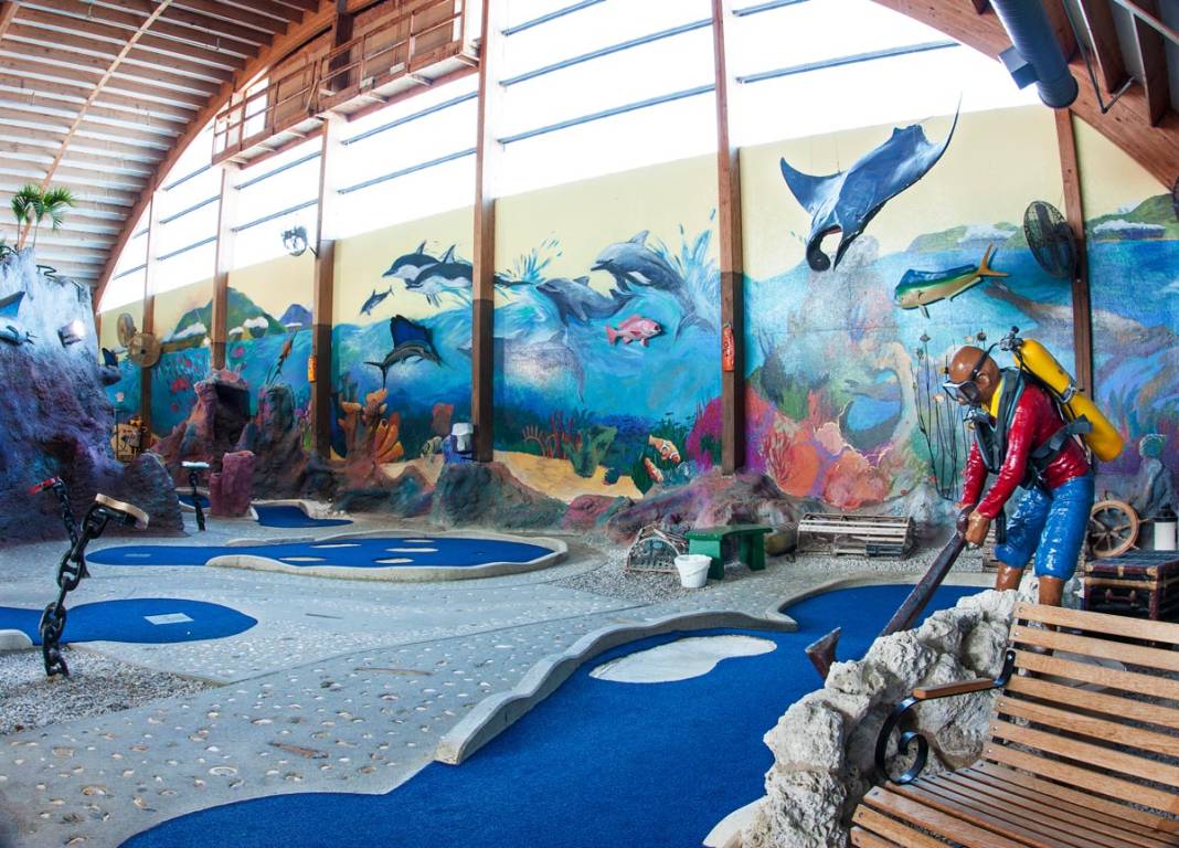 Old Pro Golf - Indoor Course Undersea Adventure/Outdoor Course ...