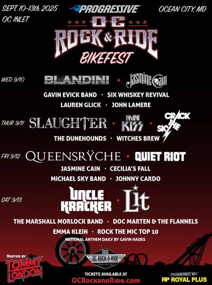 OC Rock & Ride 2025 | Ocean City BikeFest Reimagined