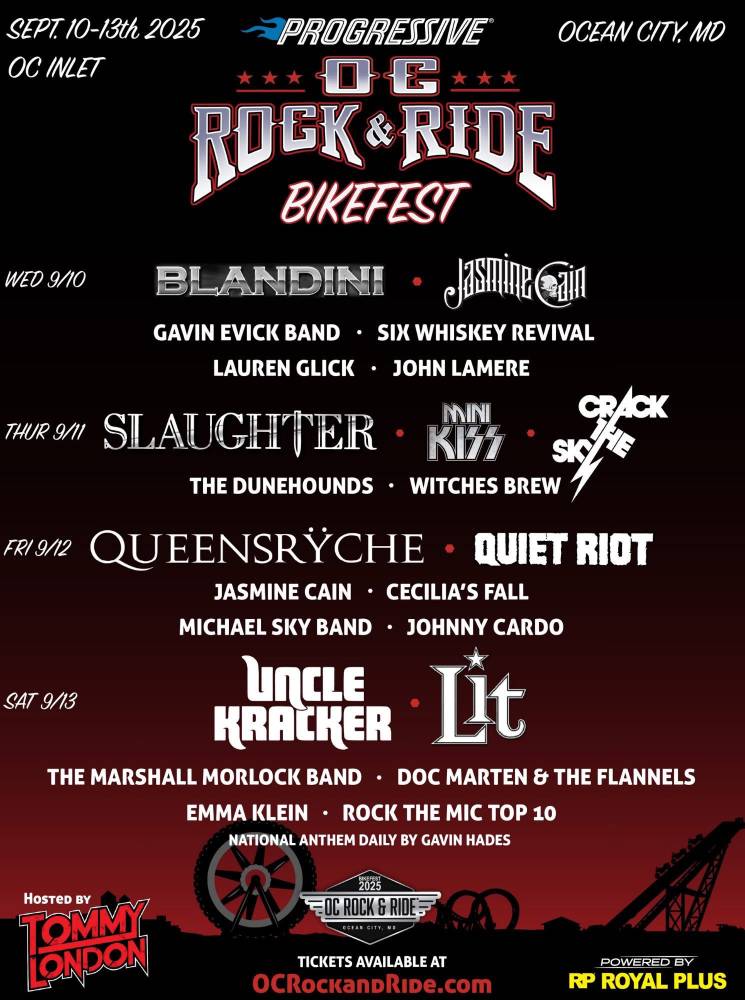 OC Rock & Ride 2025 | Ocean City BikeFest Reimagined