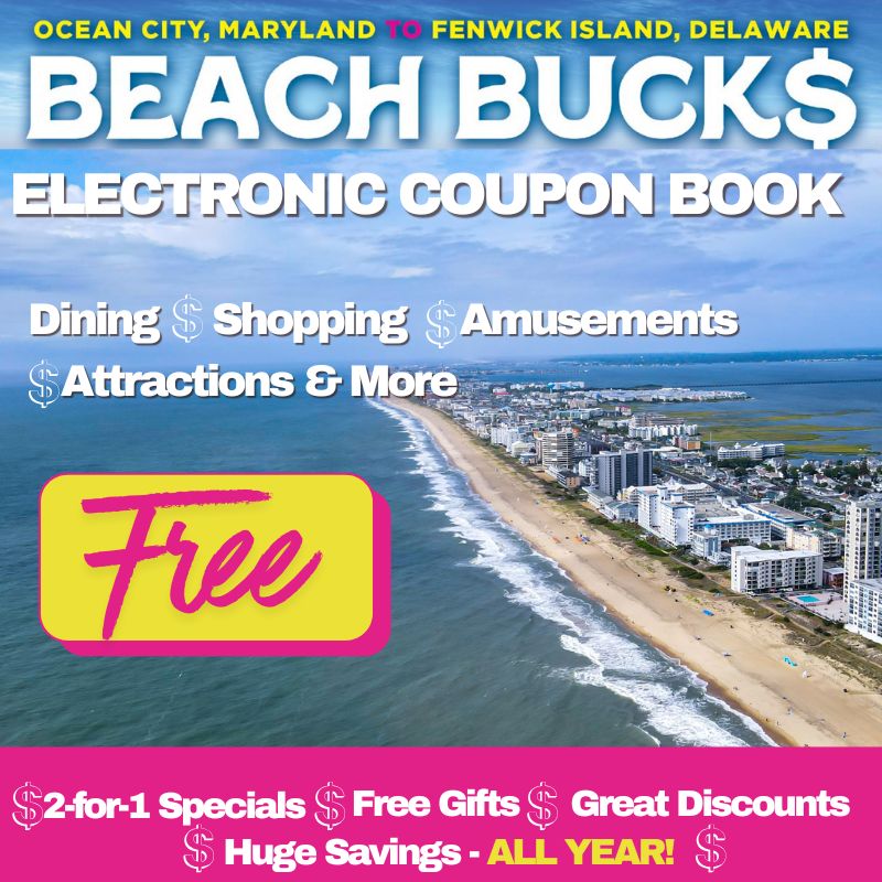Beach Bucks Coupons – Trail - OceanCity.com